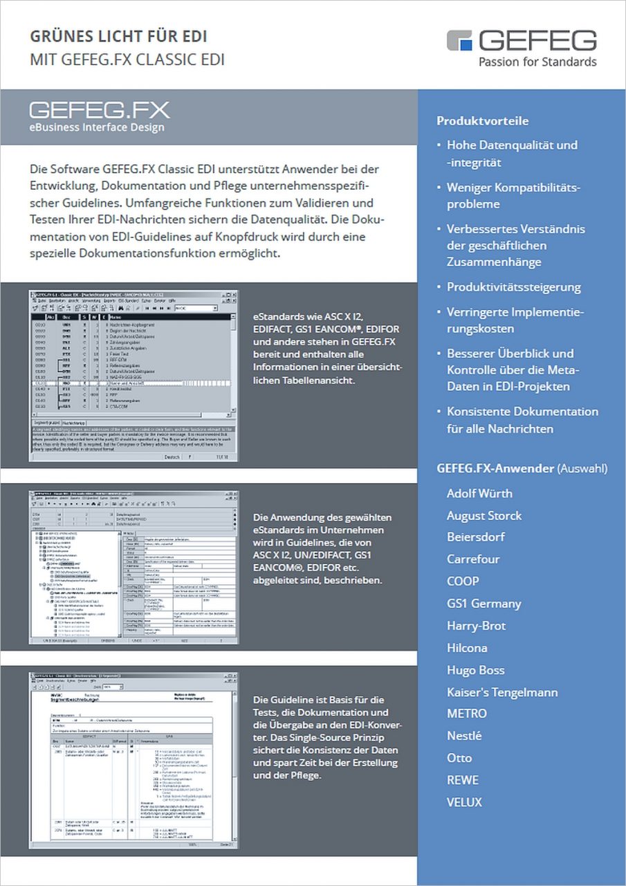 GEFEG.FX - GEFEG mbH