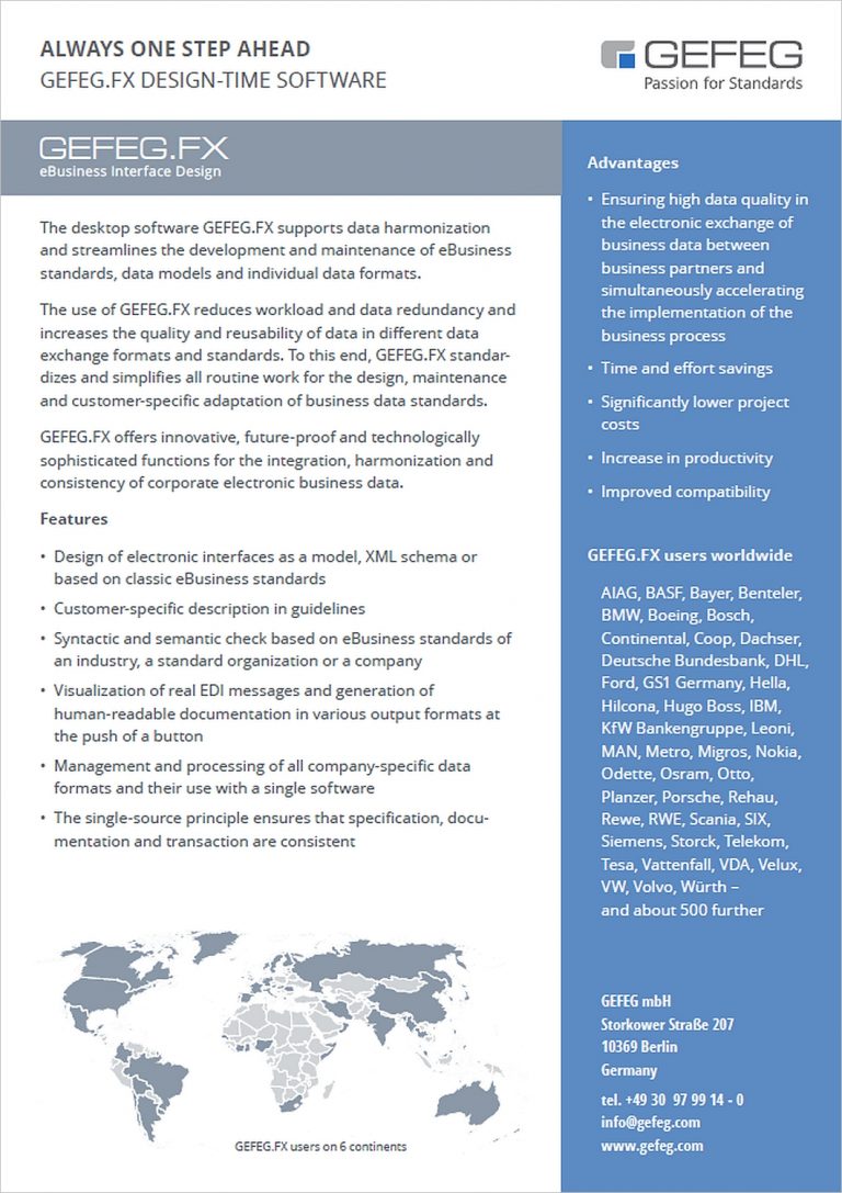 GEFEG.FX - GEFEG mbH