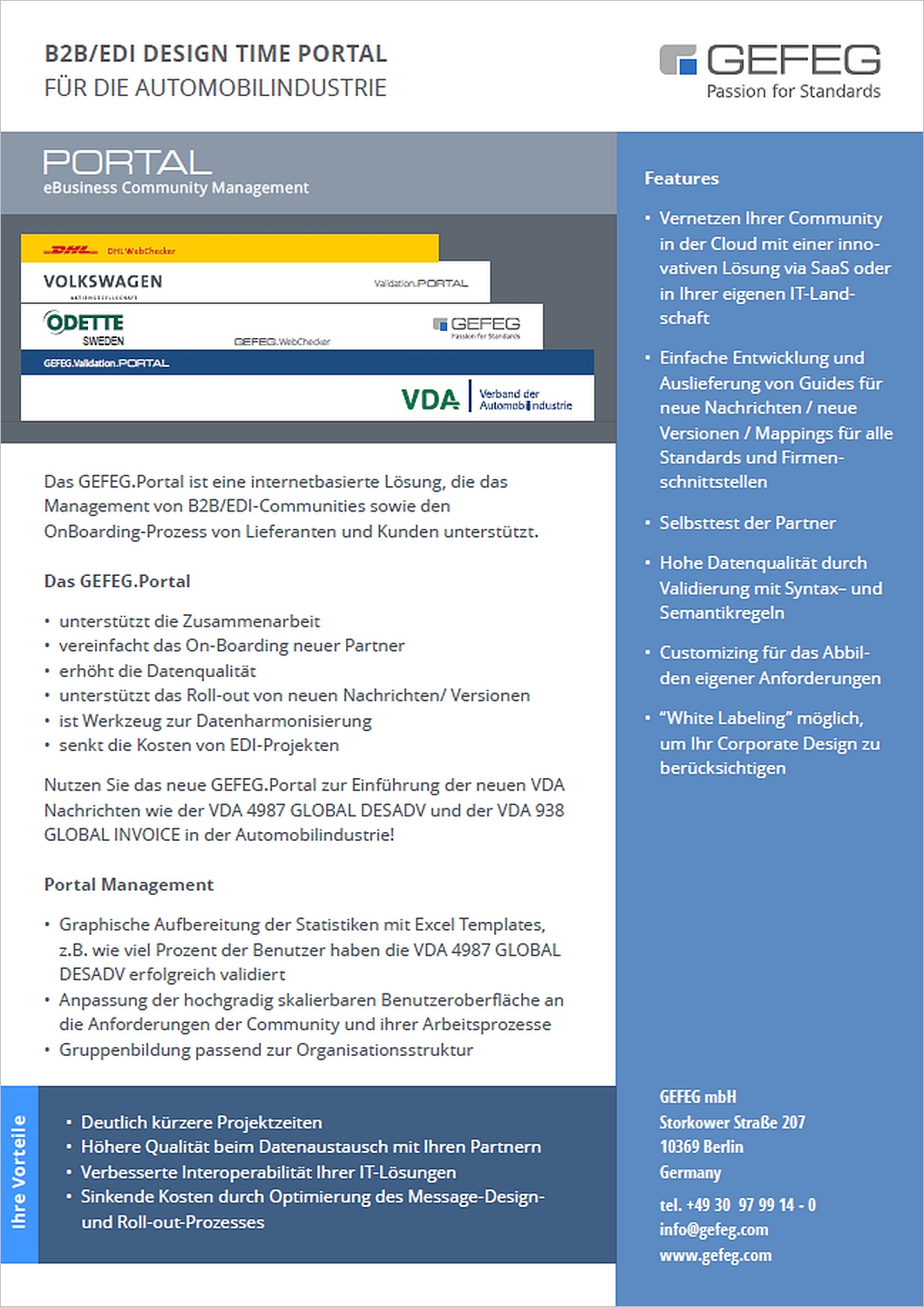 GEFEG.Portal - GEFEG mbH