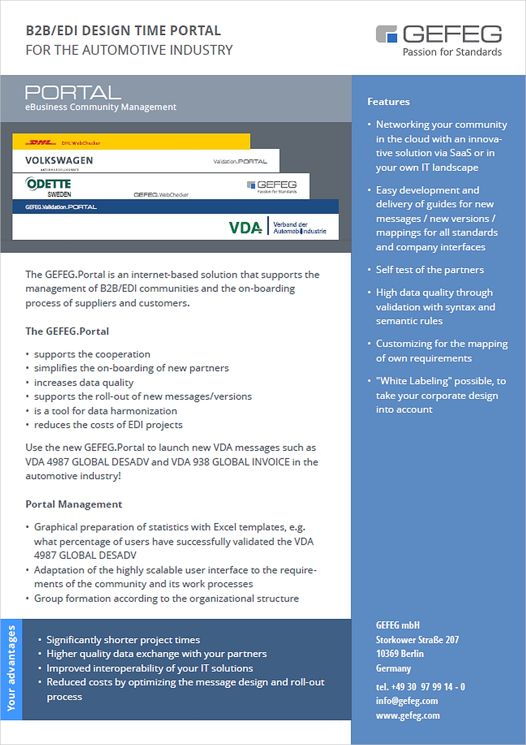 GEFEG.Portal - GEFEG mbH