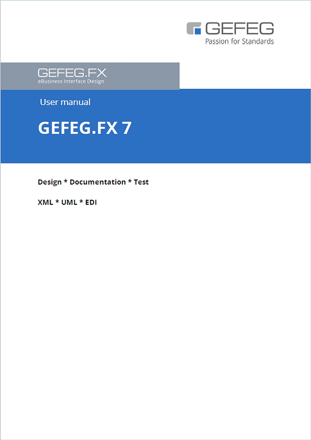 Support GEFEG.FX - GEFEG mbH