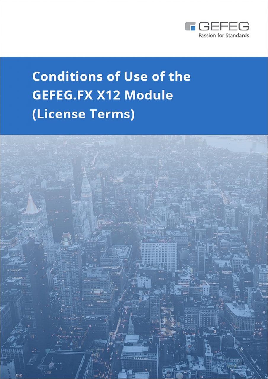 Licenses - GEFEG mbH