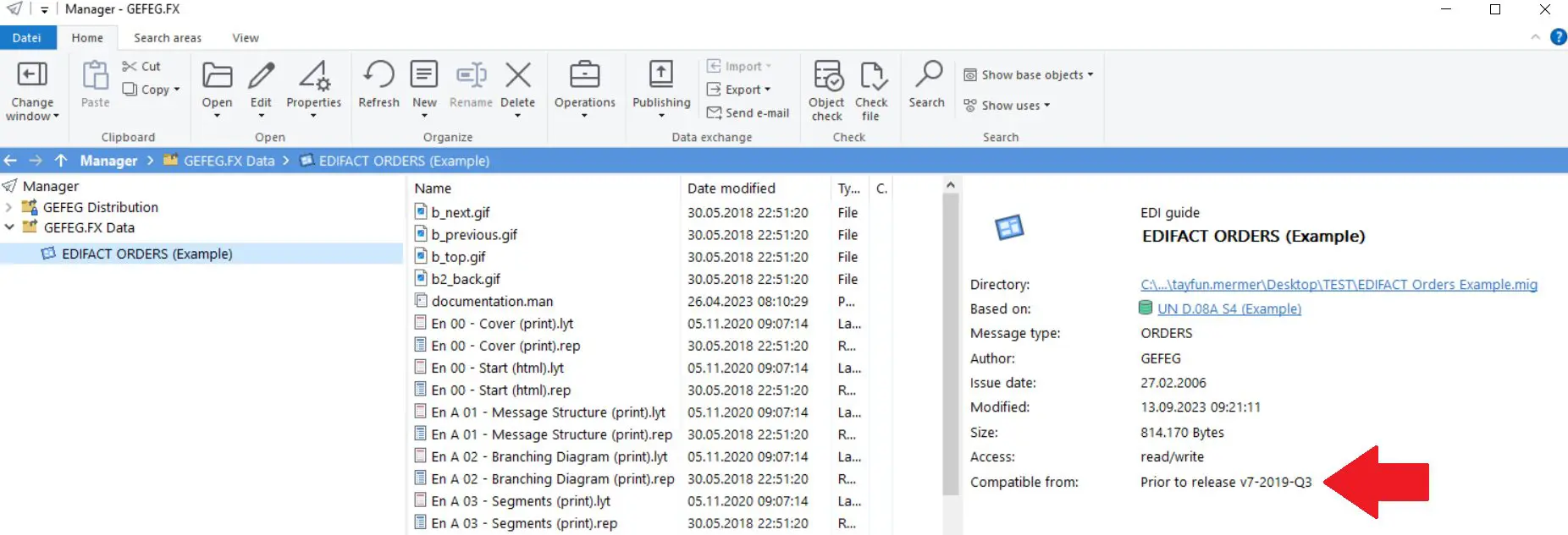 Fileman Data Dictionary GEFEG.FX Archive GEFEG MbH