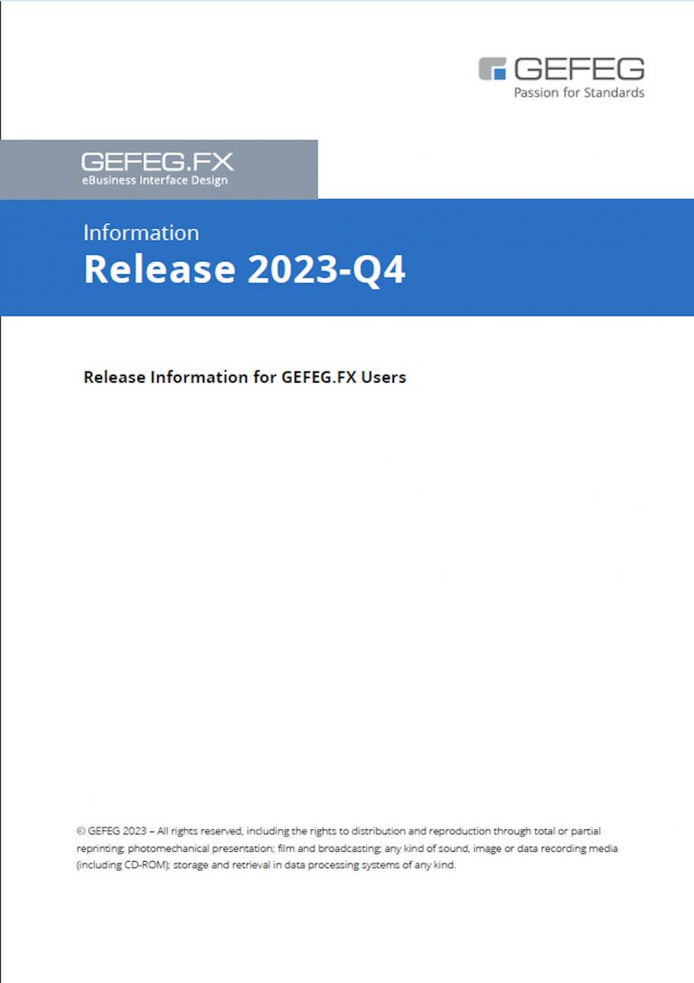 GEFEG.FX Software 2023-Q4 Release